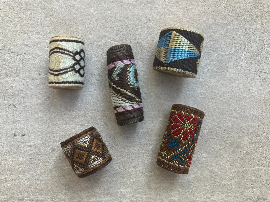 Antique Loc Bead, Hair Jewelry for Braids, Beads for Locs, Hair Bead ...