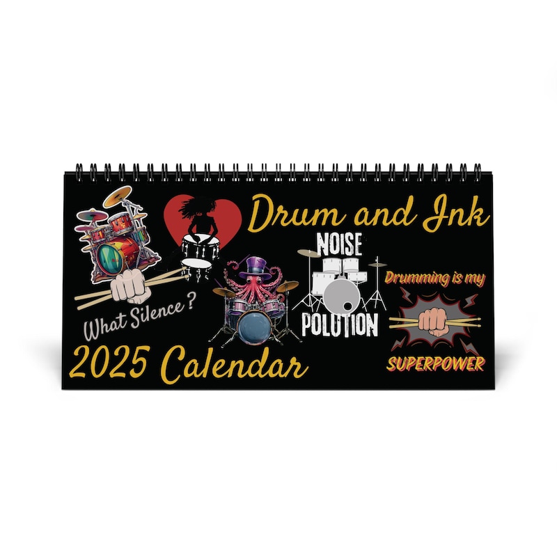2025 Guitar Calendar - Etsy
