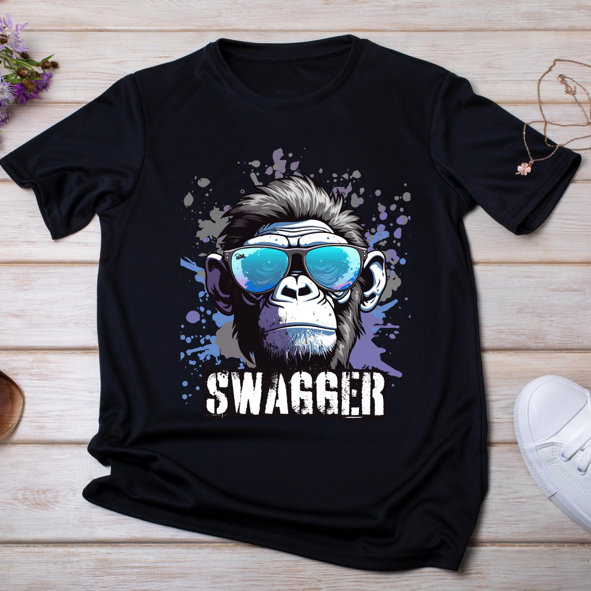 Swagger Svg Png Pdf, Monkey Full of Swag, Svg Print Arts, Swagger ...