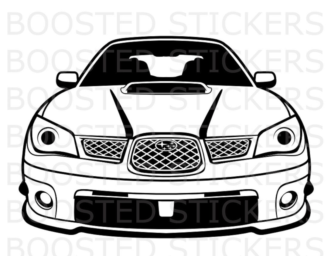 Silhouette VECTOR Files for Subaru Hawkeye - Etsy