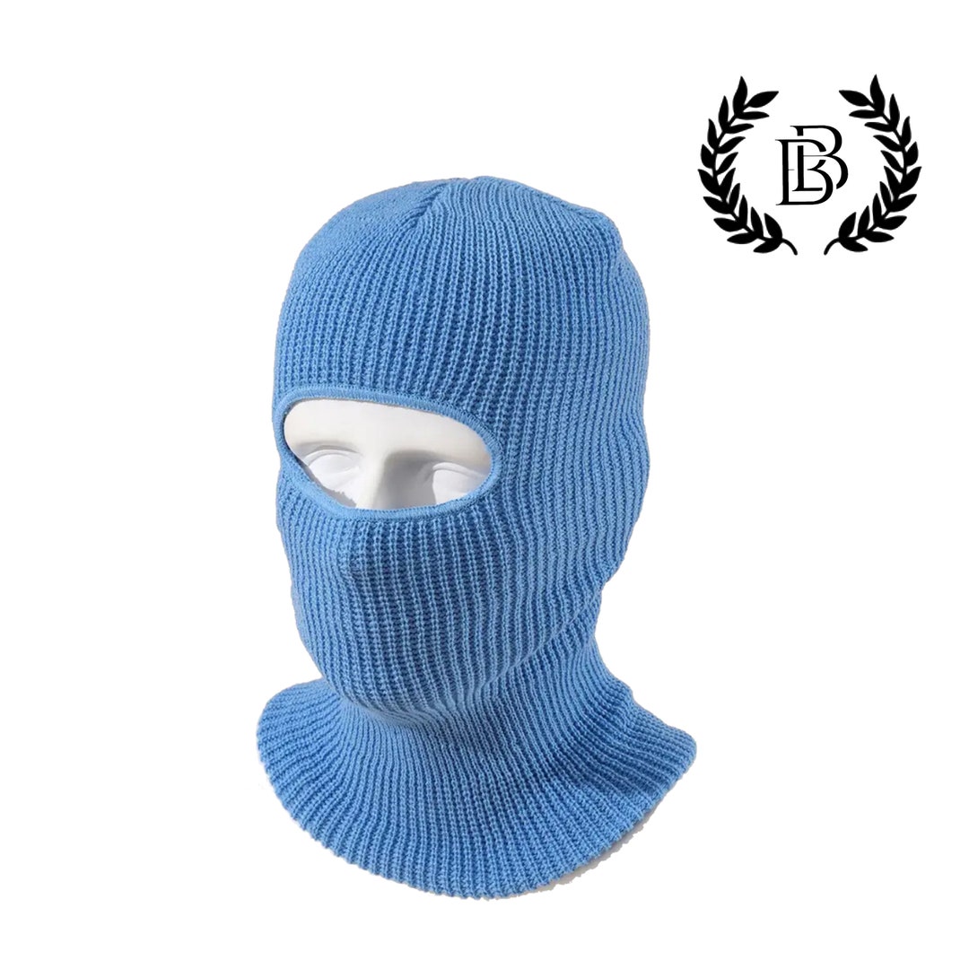 Ski Mask, Knit Balaclava Full Face Mask, Windproof Ski Mask, Sports Ski ...