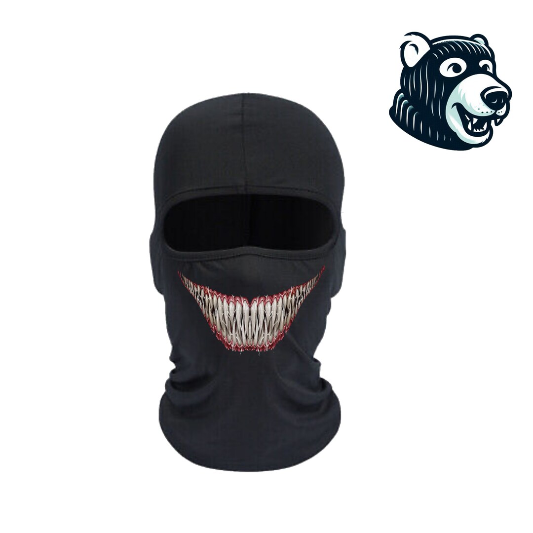 Custom Venom Ski Mask, Custom Face Mask, Mask, Custom Balaclava, Custom ...