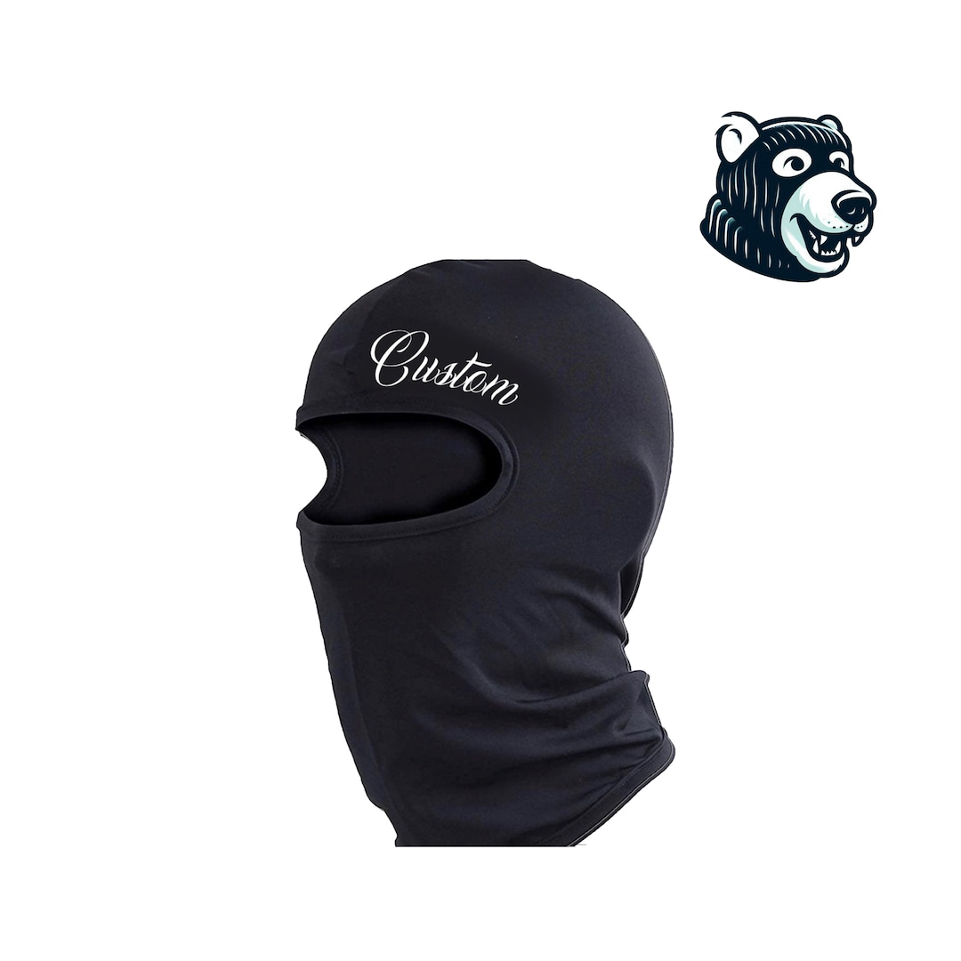 Custom Ski Mask, Custom Face Mask, Custom Mask, Custom Balaclava ...