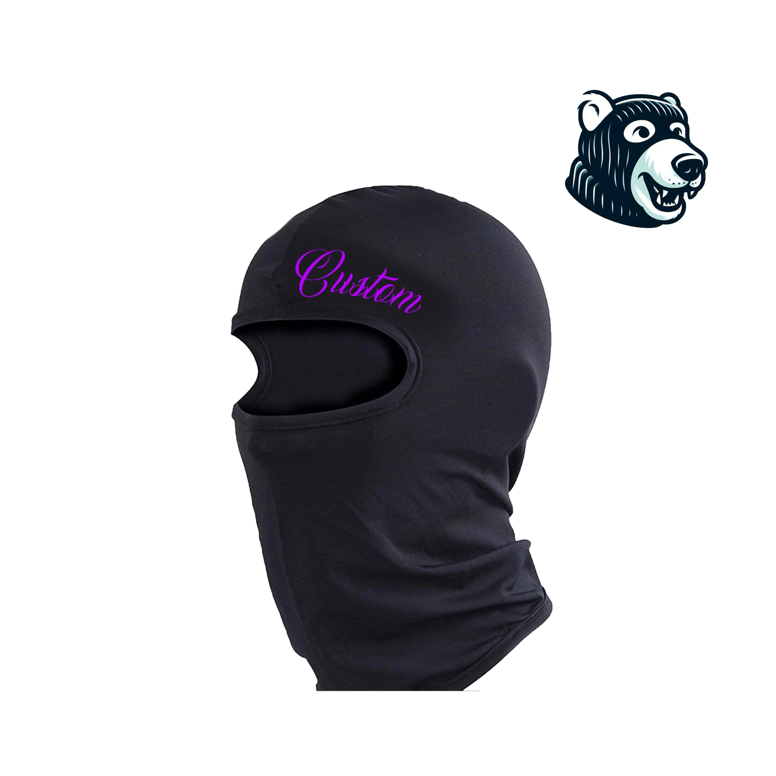 Custom Ski Mask, Custom Face Mask, Custom Mask, Custom Balaclava ...