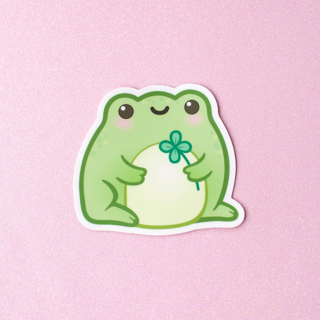 Frog Vinyl Decal Stickers 3 Inch Indoor/outdoor Die Cut - Etsy