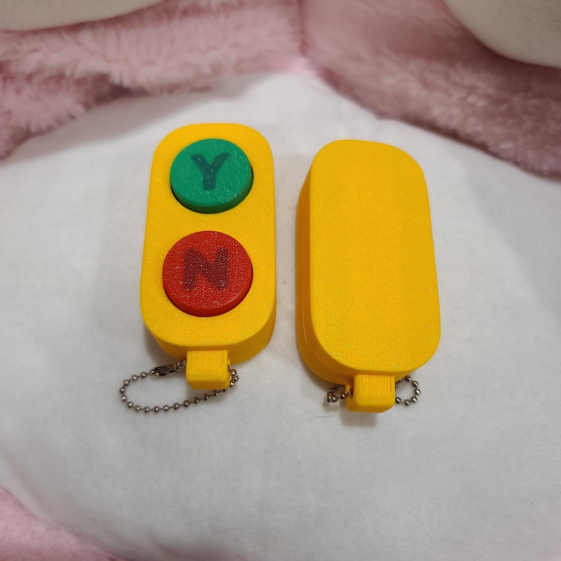 Bluey Yes No Clicker 3" Fidget Toy - Etsy