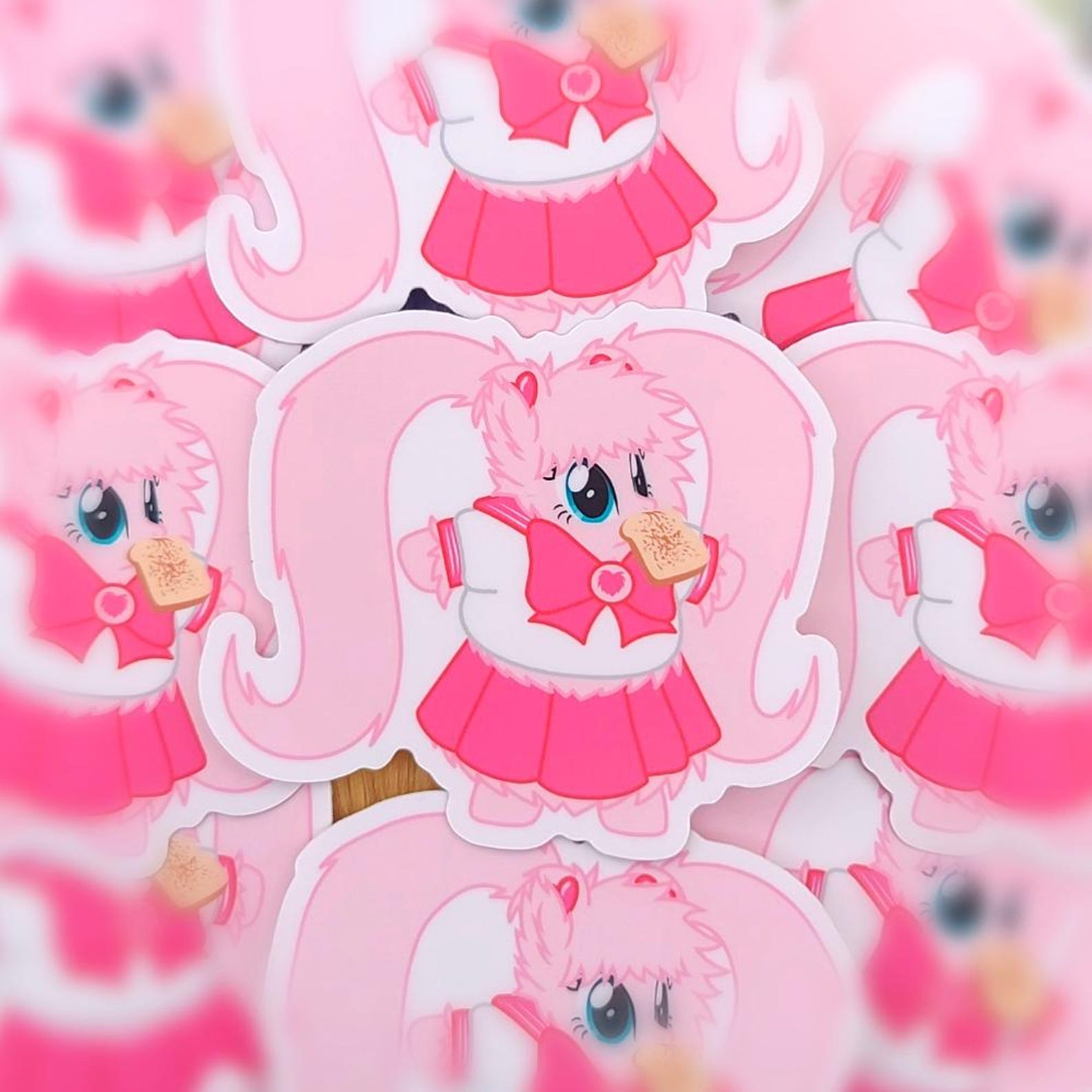 Fluffle Puff OG 3" Sticker Set - Etsy