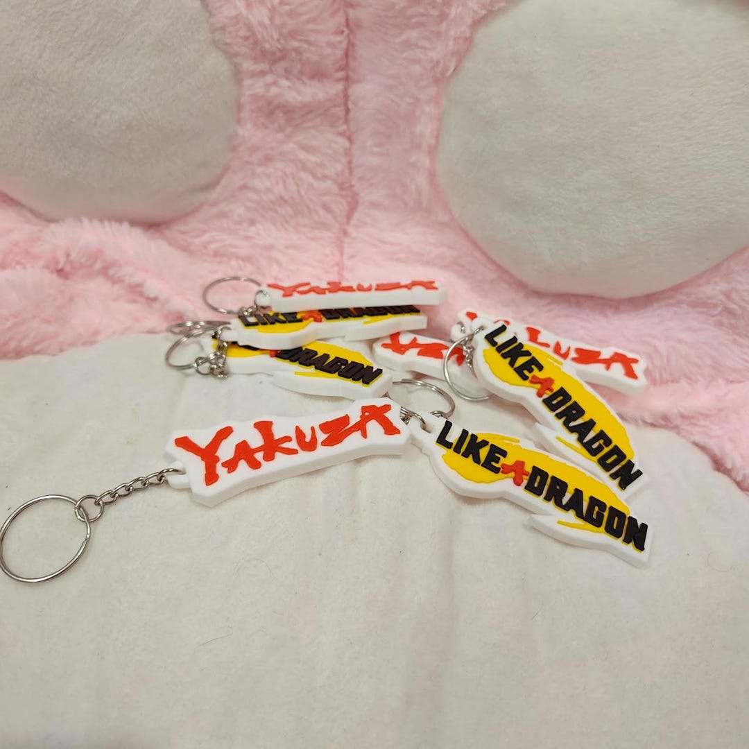 Yakuza Like a Dragon Logo Keychains - Etsy Canada