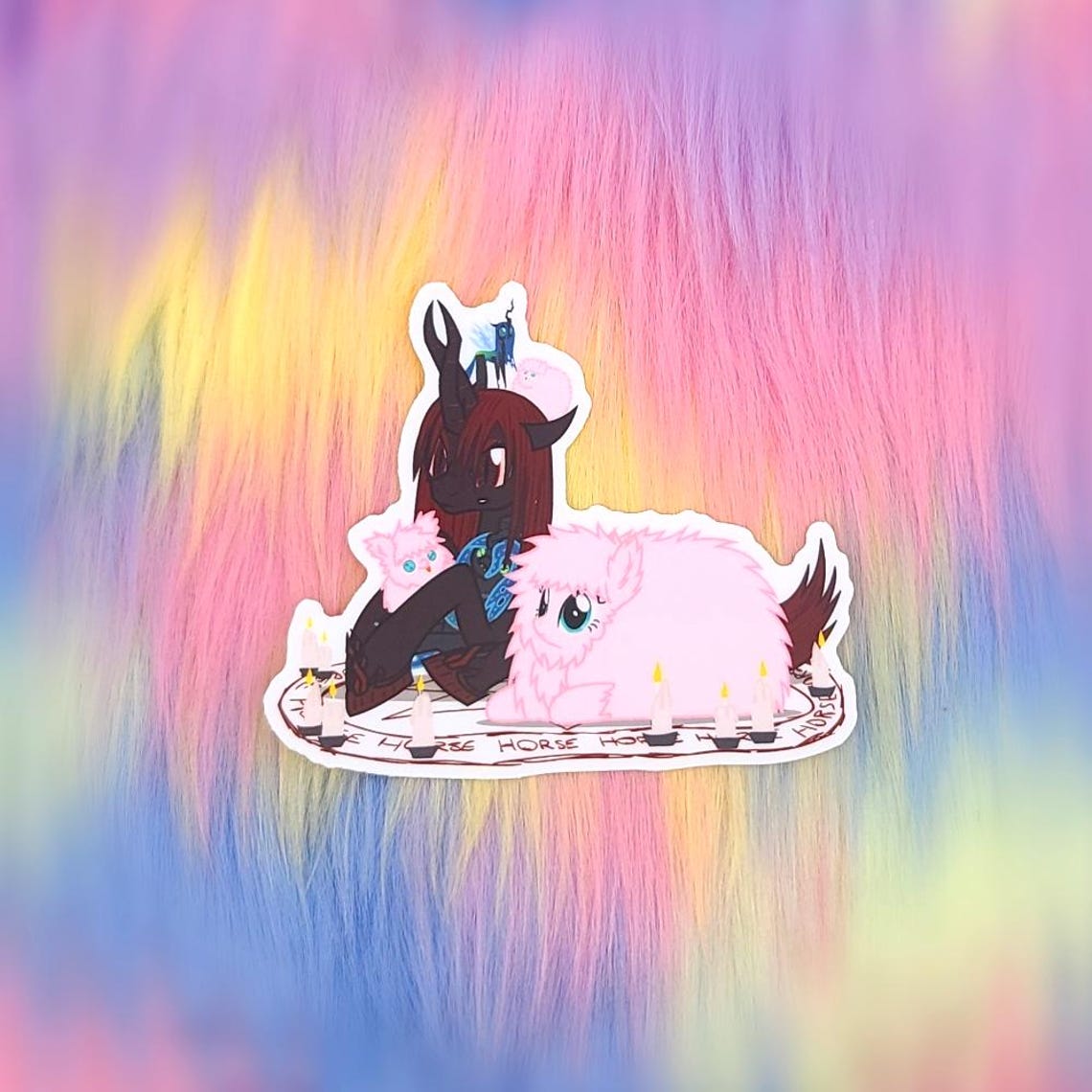 Summoning Circle OG Fluffle Puff 3 Sticker - Etsy