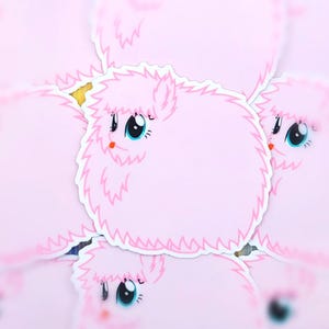 Fluffle Puff OG 3" Sticker Set - Etsy