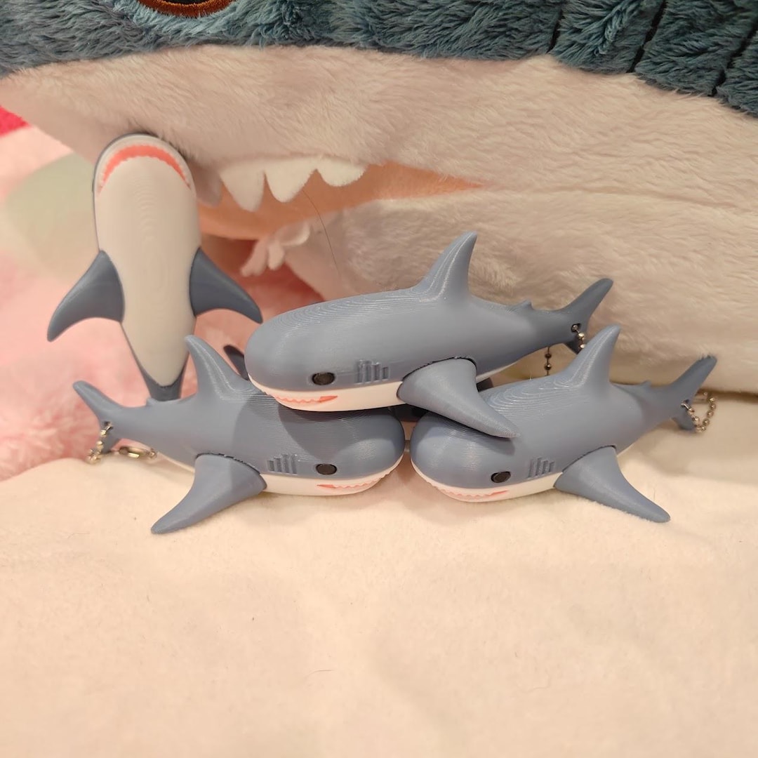 Furniture Shark 3d Printed Keychain - Etsy