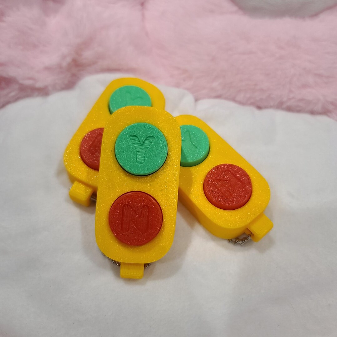 Bluey Yes No Clicker 3 Fidget Toy - Etsy