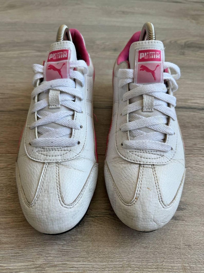 Puma Speedcat 00s Racing Sneakers Vintage Pink/white Rare - Etsy