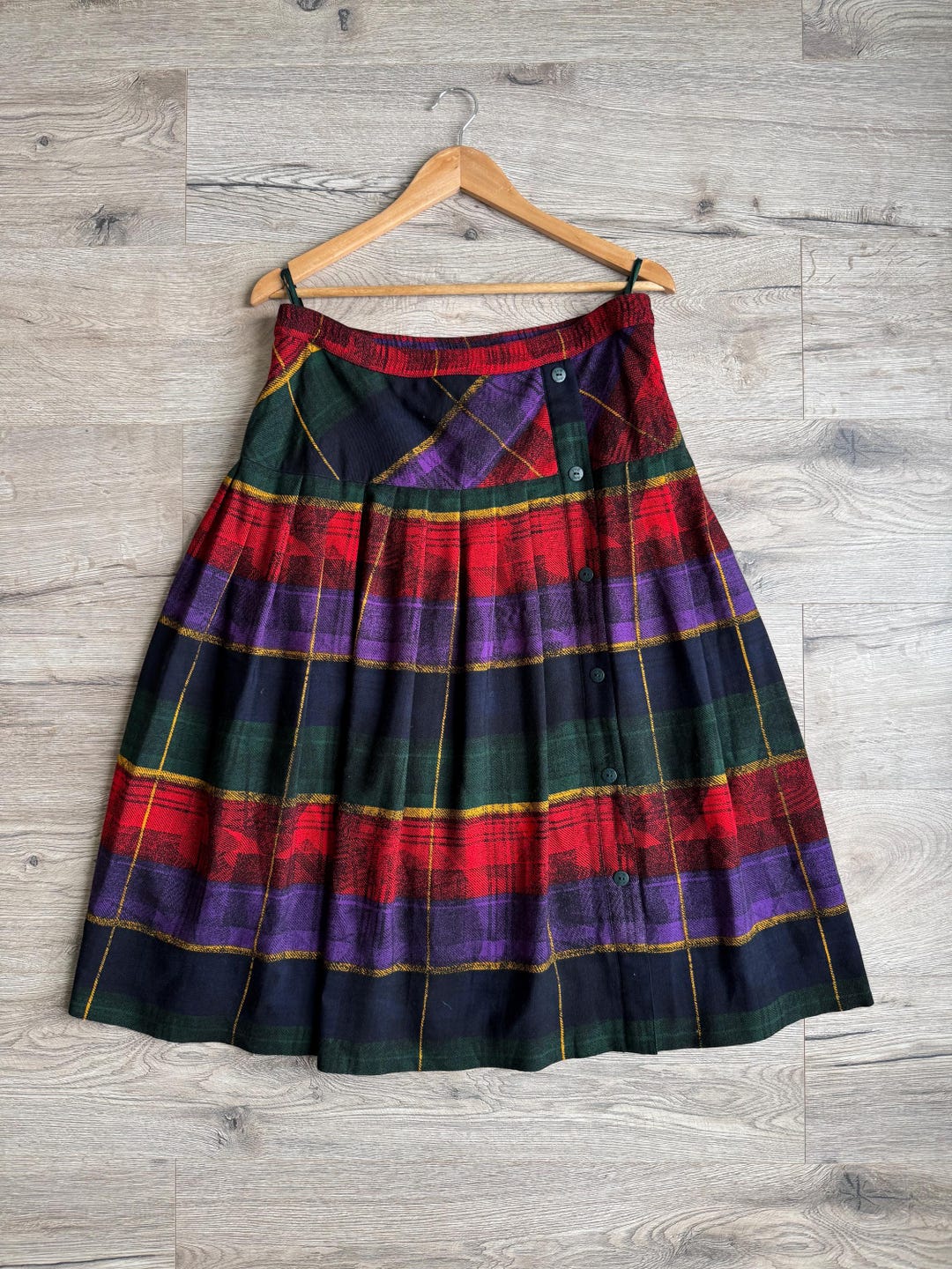 Vintage Rare Yarell Scotland 90s Unisex Kilt Tartan Skirt - Etsy