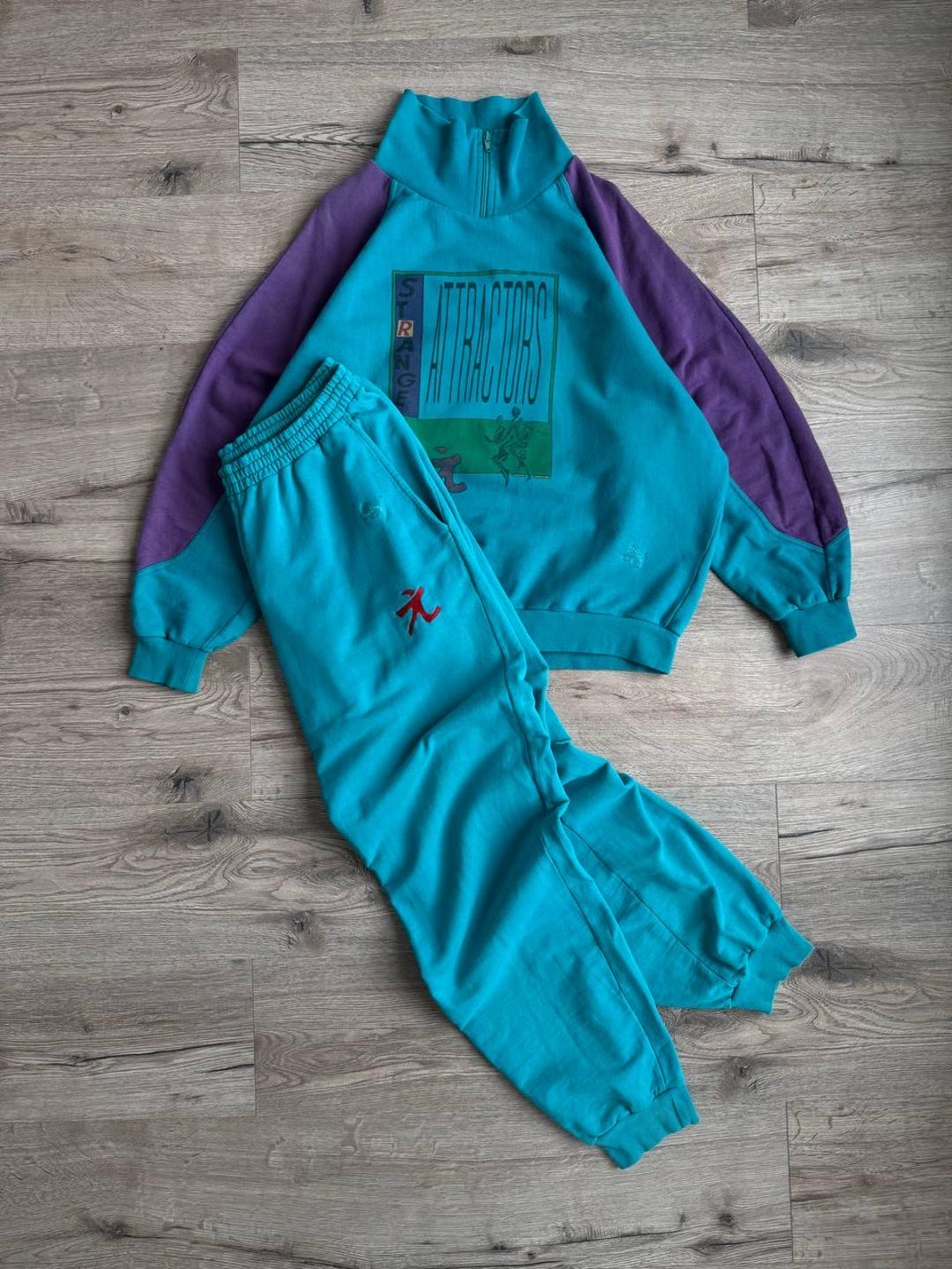 Puma Retro Strange Attractors 1990s Tracksuit Vintage - Etsy