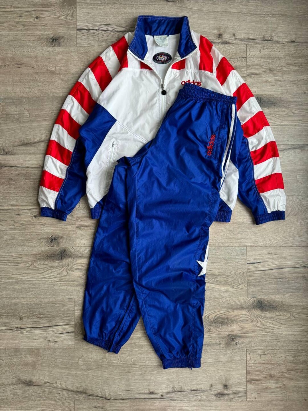 Adidas All Nations 90s Retro Track Suit Vintage Men’s Sportswear Rare ...