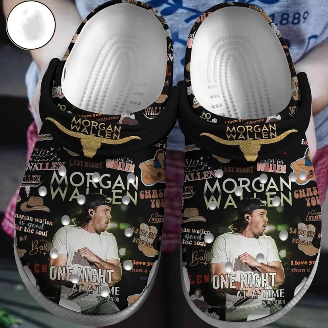 Morgan Wallen Crocs, Concert-themed Crocs, Perfect for Music Lovers ...