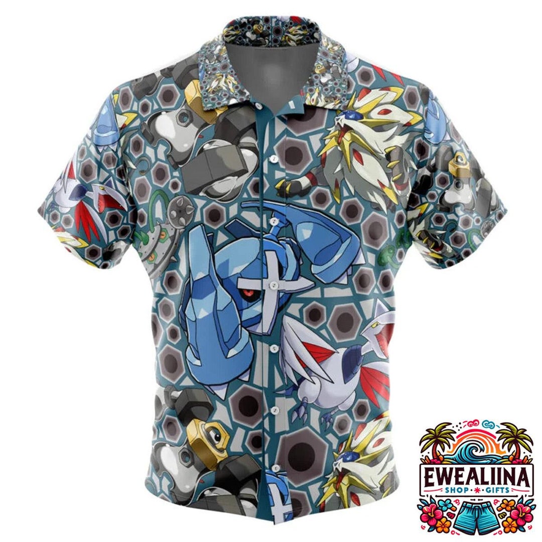 Legend Pokemon Hawaiian Shirt and Shorts Set Birthday Gift Gift for Him ...