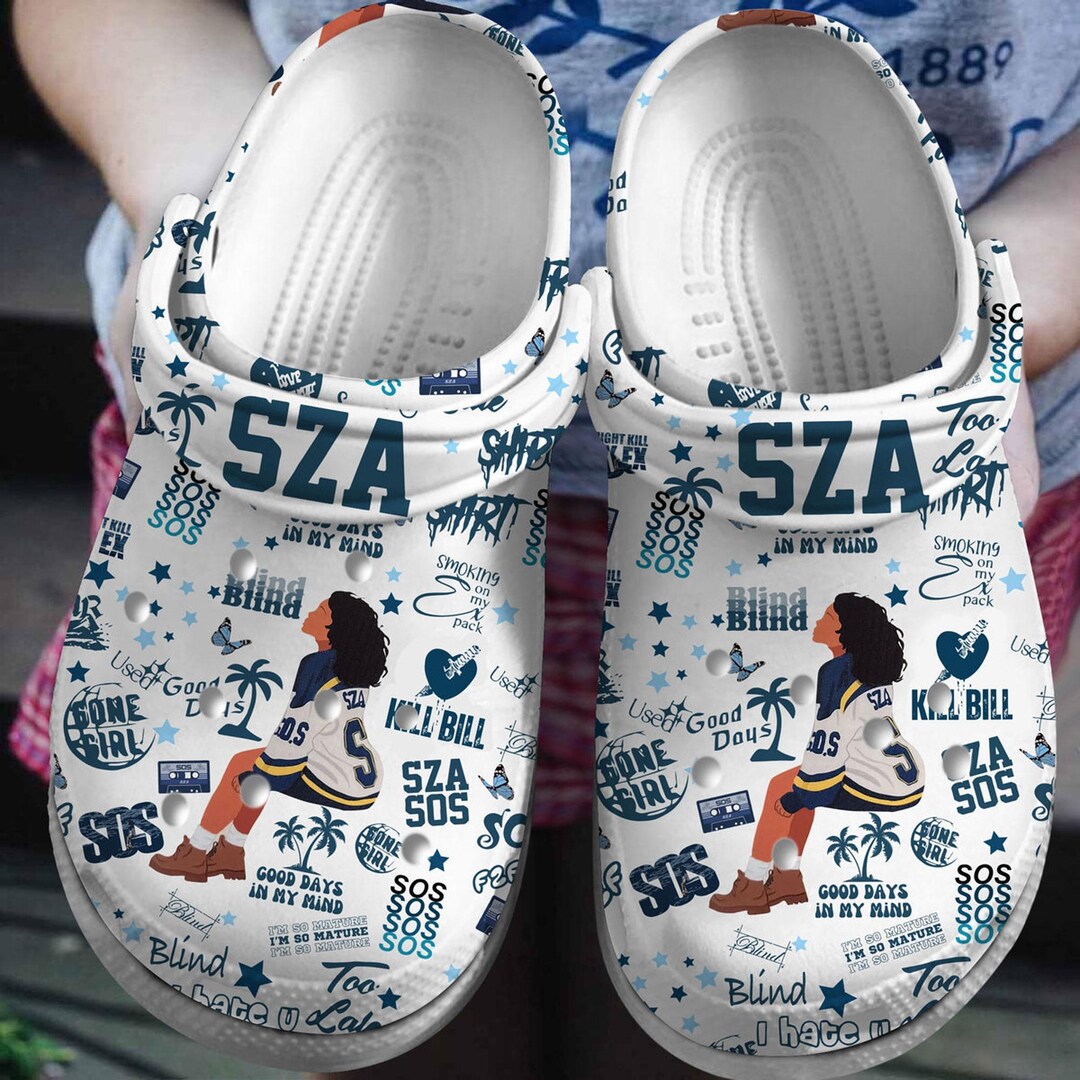 Sza Sos Album Clogs, Custom Music Shoes, Christmas Gift, Gift for ...