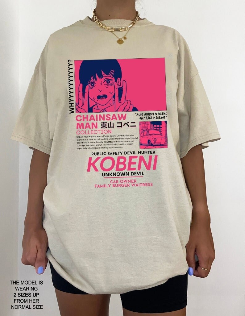Kobeni - Chainsaw.Man Chainsaw Man T-Shirt verkauft von Anna Mamaeva ...