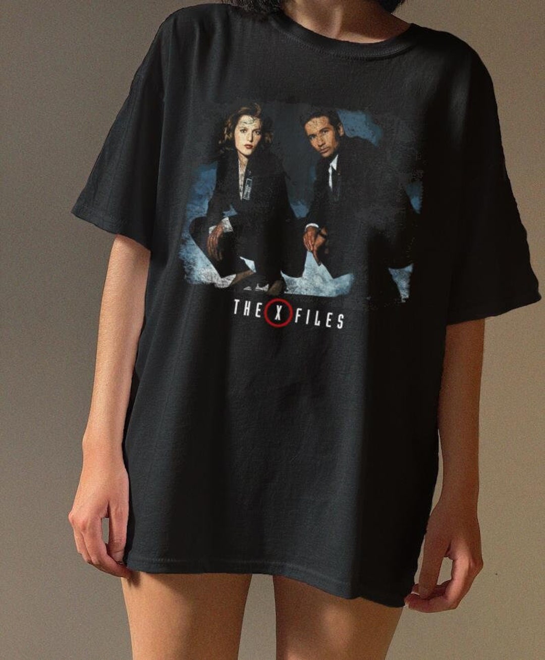 The X-files T-shirt: Scully and Mulder Graphic Tee - Y2K Style - Etsy