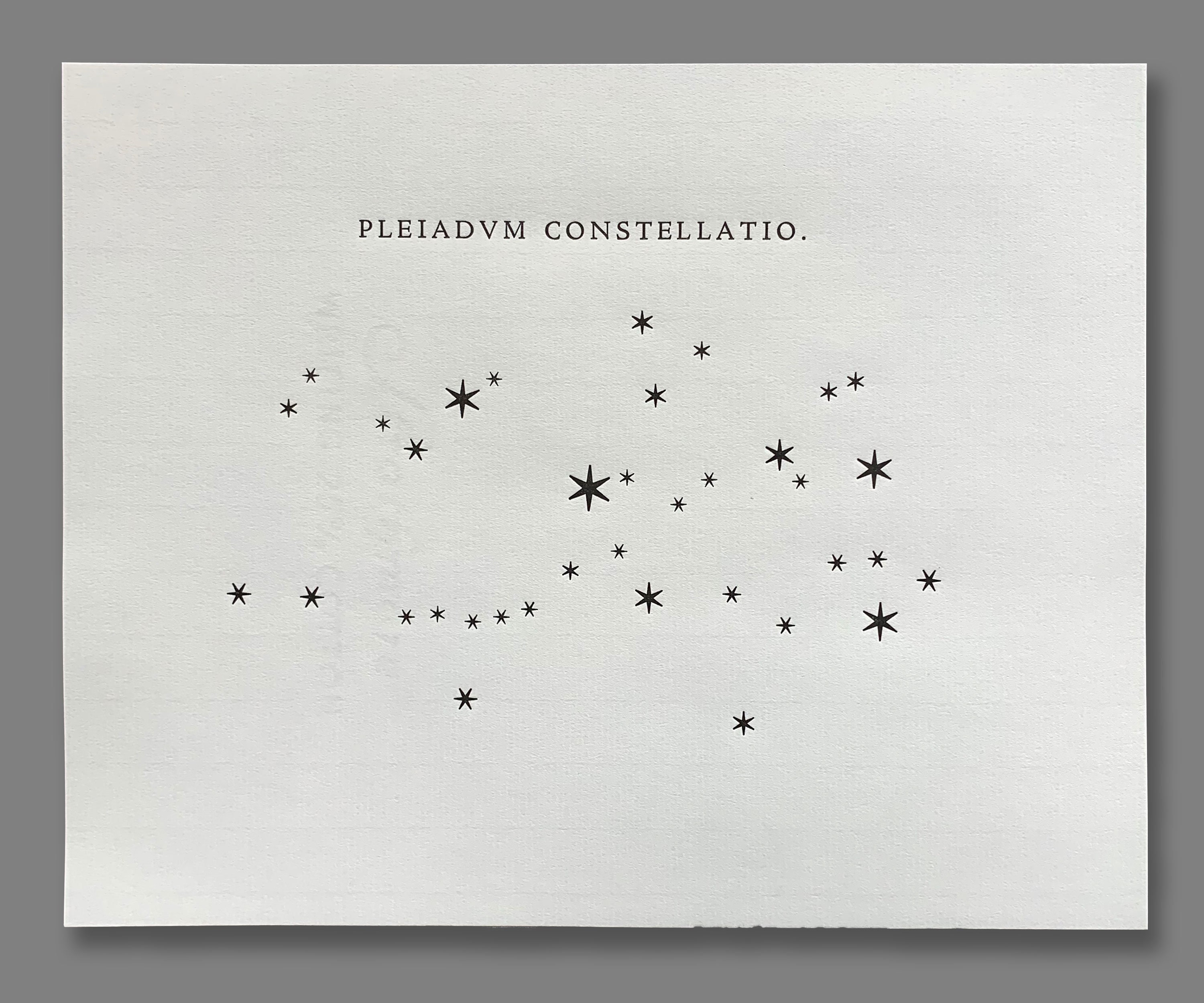 Pleiades Constellation Tattoo