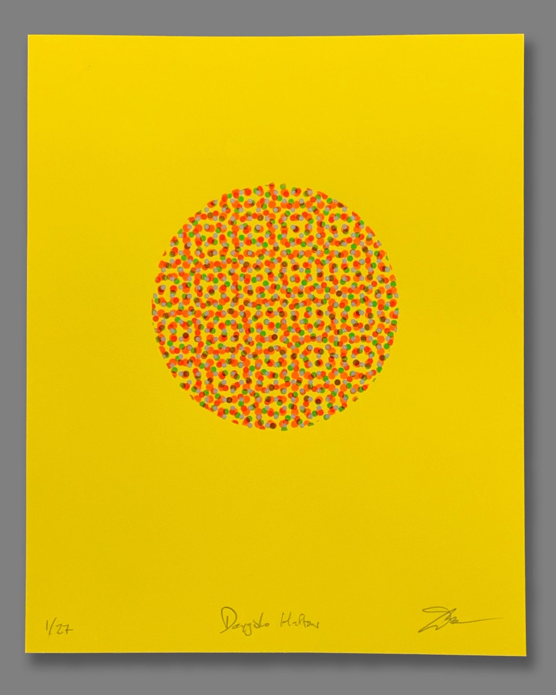 Stampe tipografiche halftone Dayglo - Etsy Italia