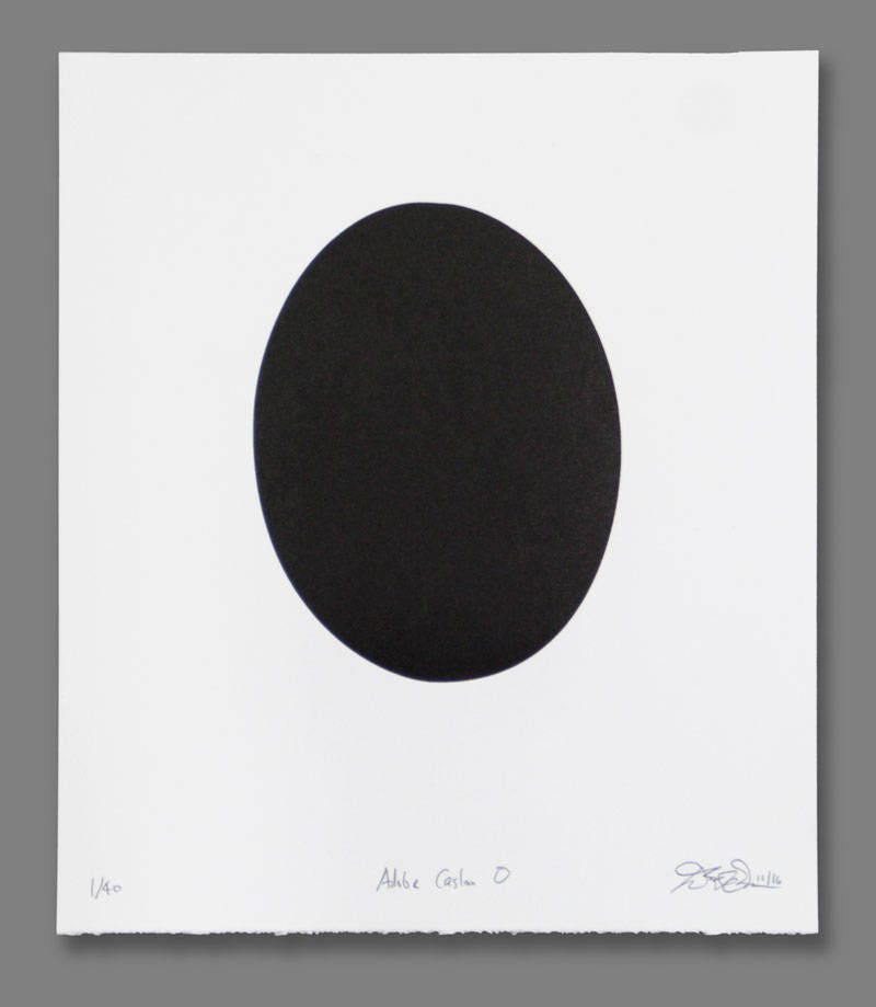 Letter Counter Print - Etsy