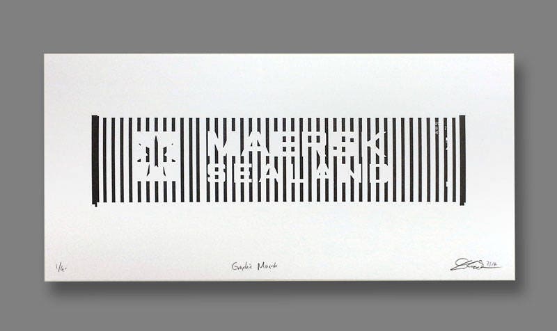 Graphic Shipping Container Print - Etsy