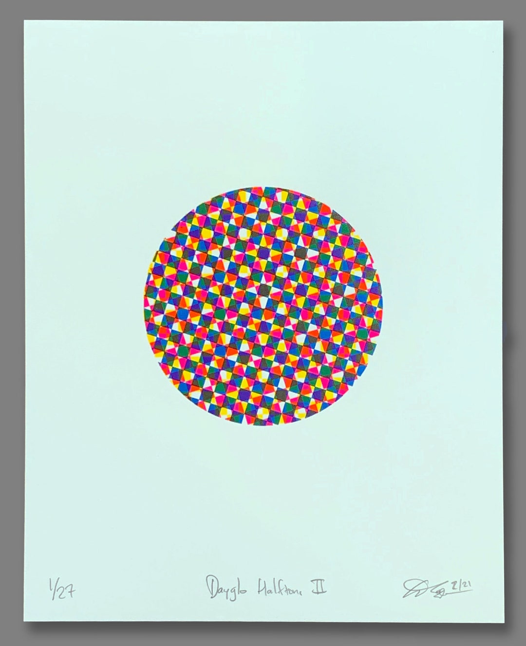 Stampe tipografiche halftone Dayglo - Etsy Italia