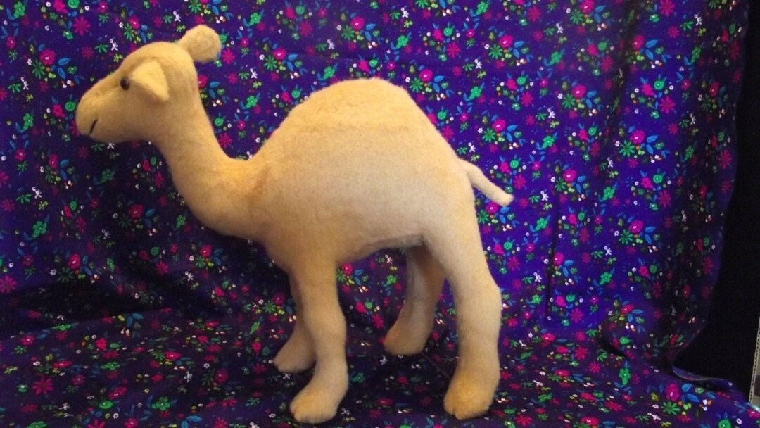 Camel Large One Hump Paper Pattern and Instructions Stuffed - Etsy