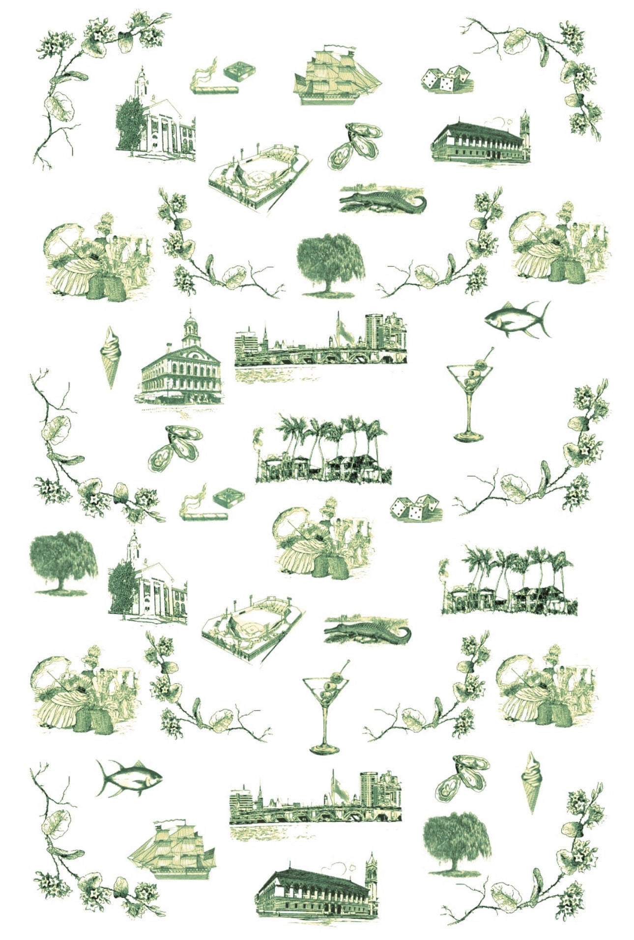 Custom Toile Print Bachelorette, Wedding, Birthday - Etsy