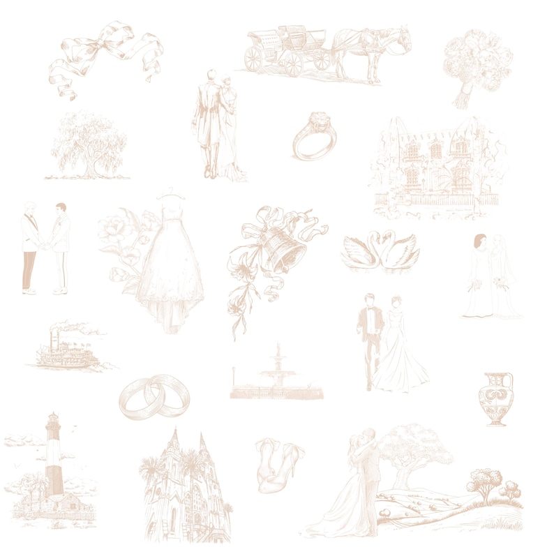 Custom Toile Print - Bachelorette, Wedding, Birthday - Etsy