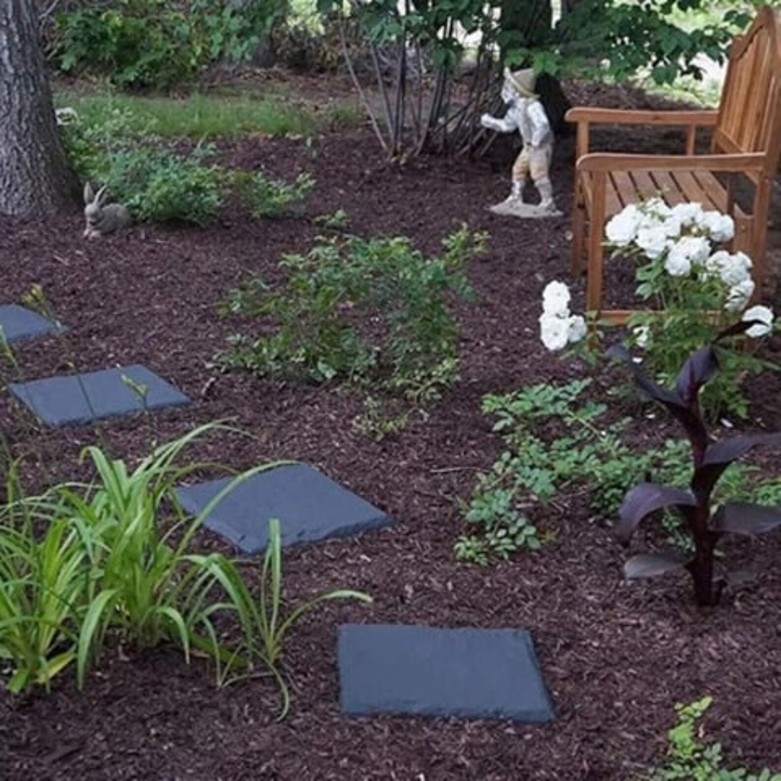 Customizable Garden Step Stone - Personalized Stepping Stone for Your ...