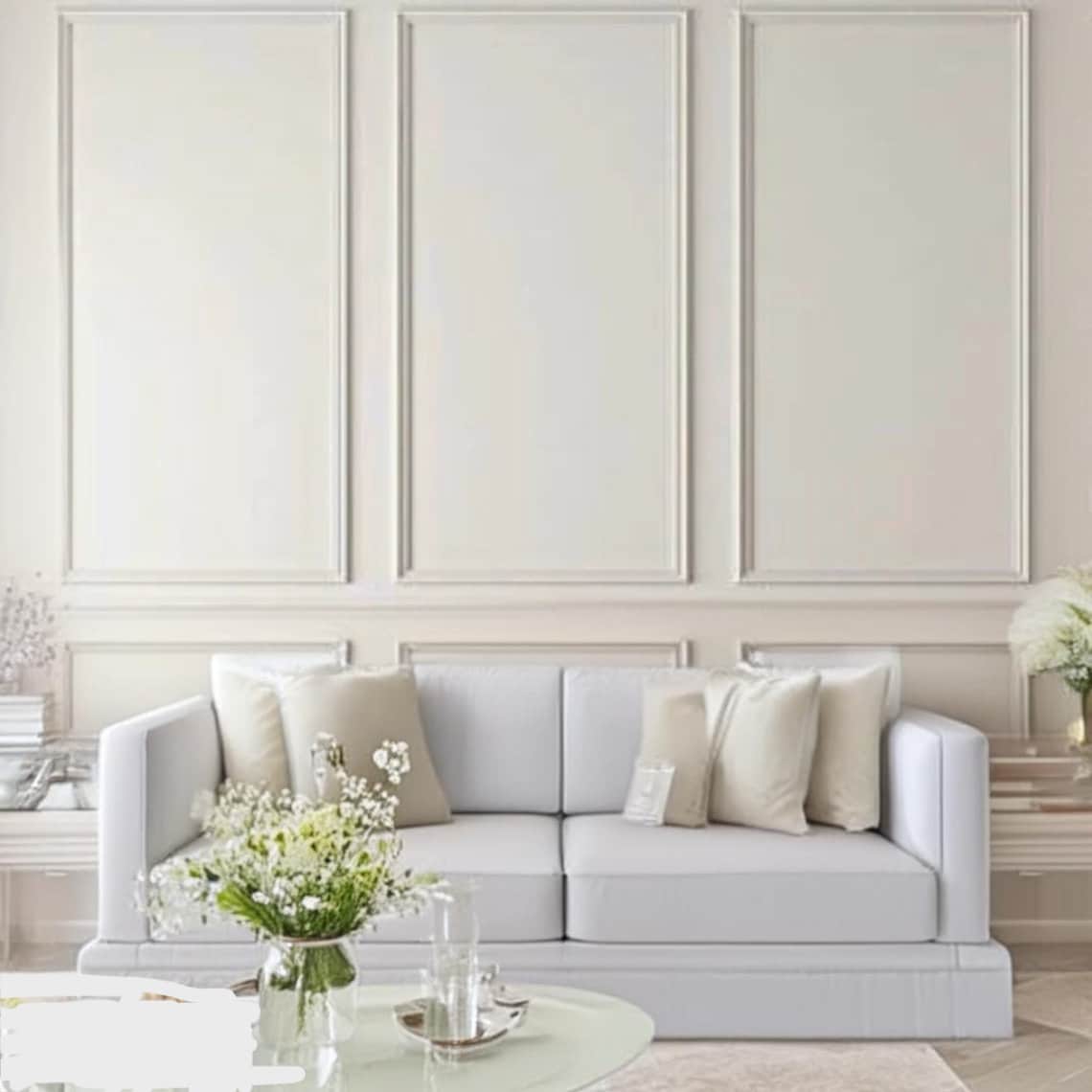 Wall Molding Package,paneling Kit -wall Molding Package Ready to ...