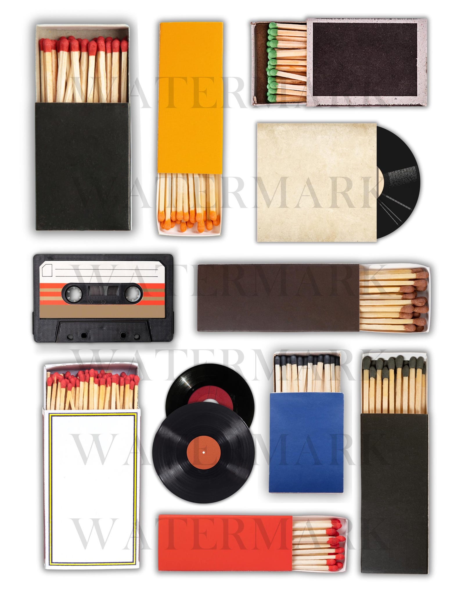 Blank Matchbox Template, Matchbook Poster, Custom Matchbox Template ...