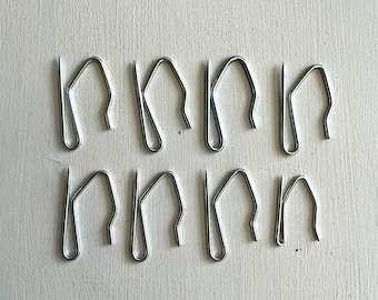 Vintage Kirsch Pin-on Drapery Hooks Heavy Duty Pleated Curtains and ...