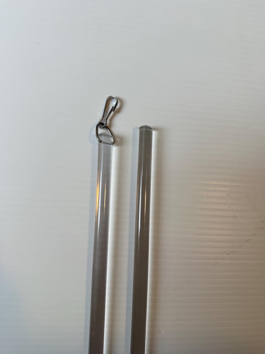 Pair of Clear Acrylic Fling Rods - 36" Pulling Rods for Curtains,sheers ...