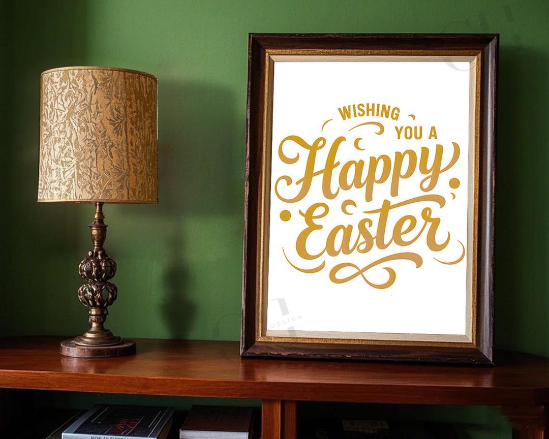 Happy Easter Wall Art Gallery Digital Prints Instant Download Poster ...