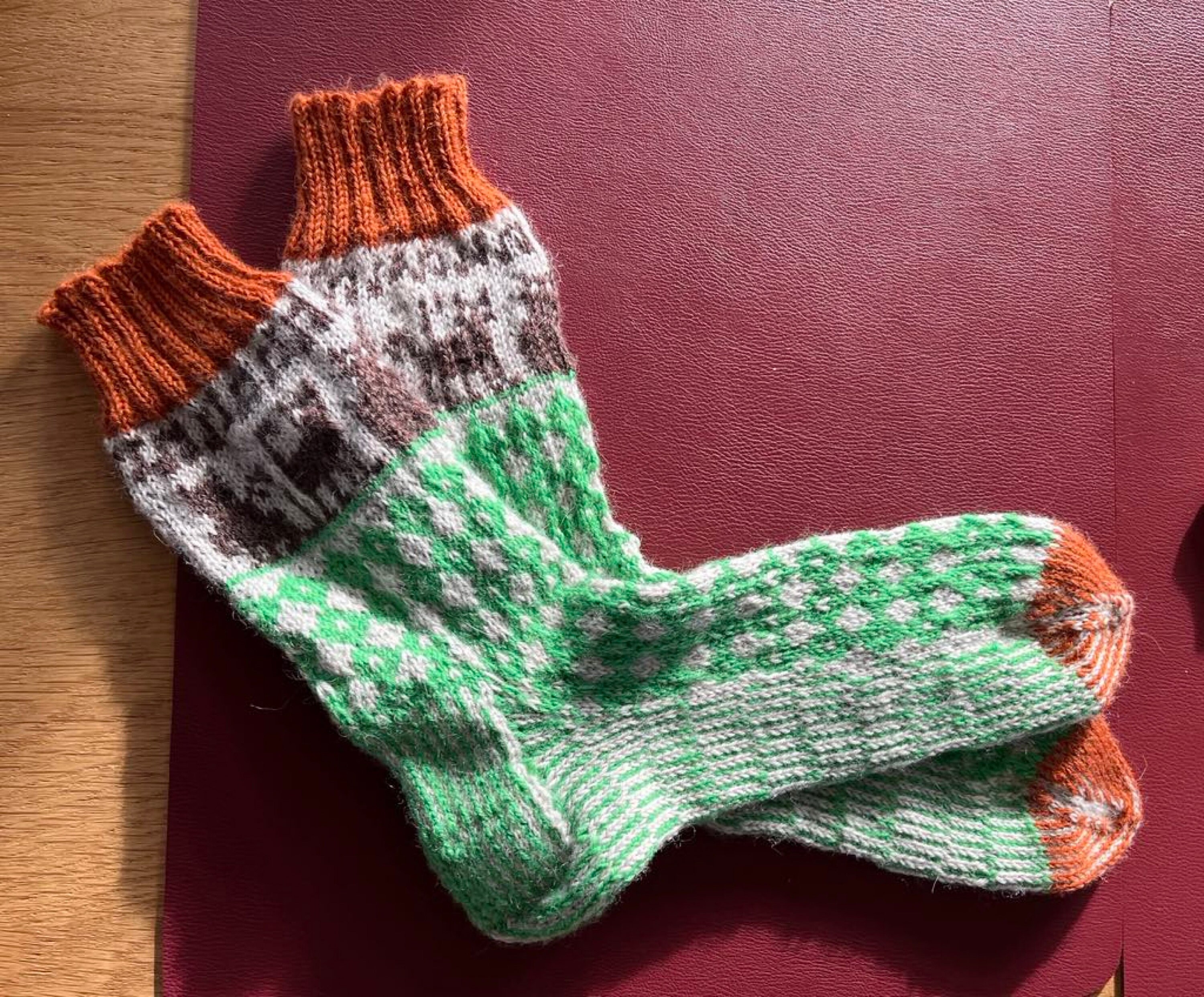 The Cats - Sock Knitting Pattern With Cats for Size 38 Until and With ...