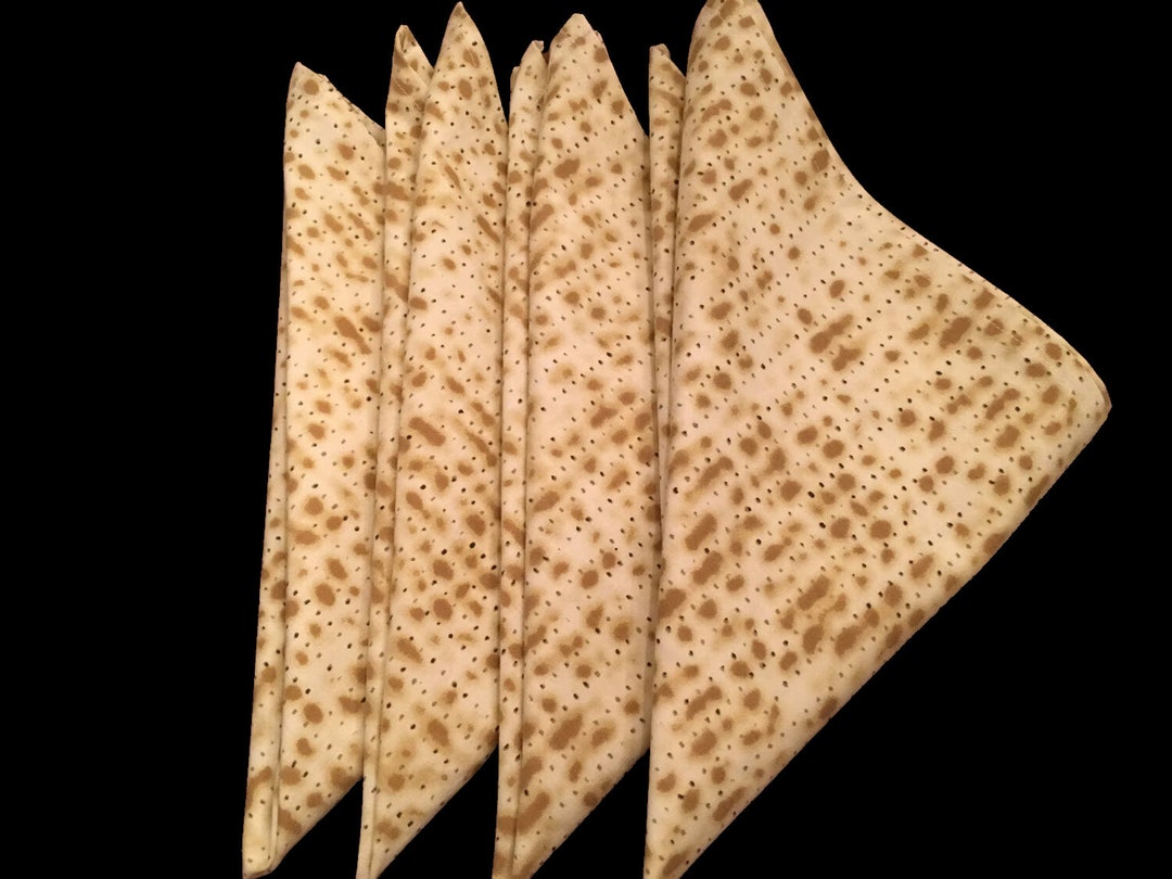 Passover Fabric Napkins Matzah Pesach - Etsy