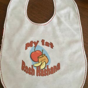 Jewish Holiday Baby Bibs Set of 3 Rosh Hashana, Sukkot, Chanukah - Etsy