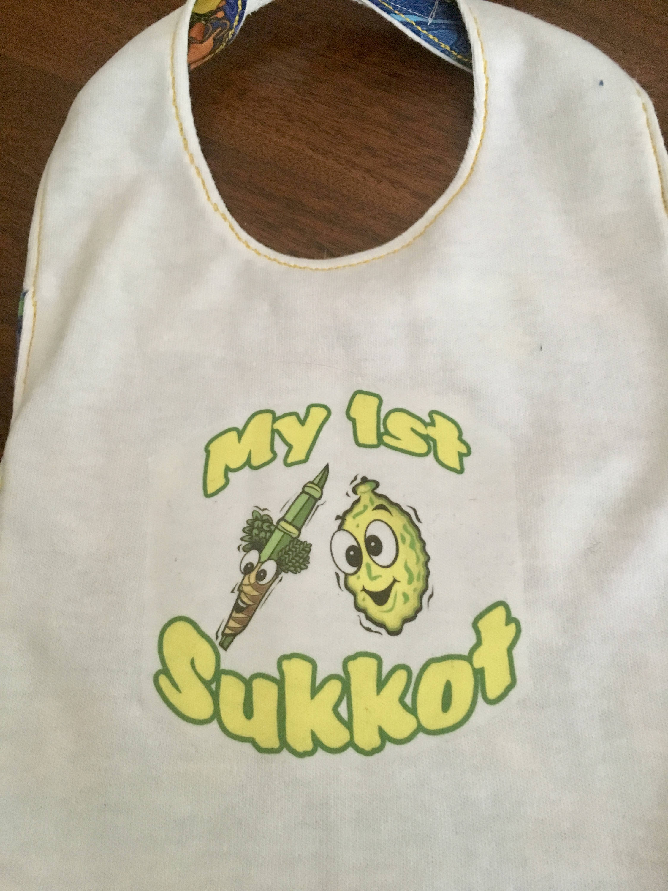 Jewish Holiday Baby Bibs Set of 3 Rosh Hashana, Sukkot, Chanukah - Etsy