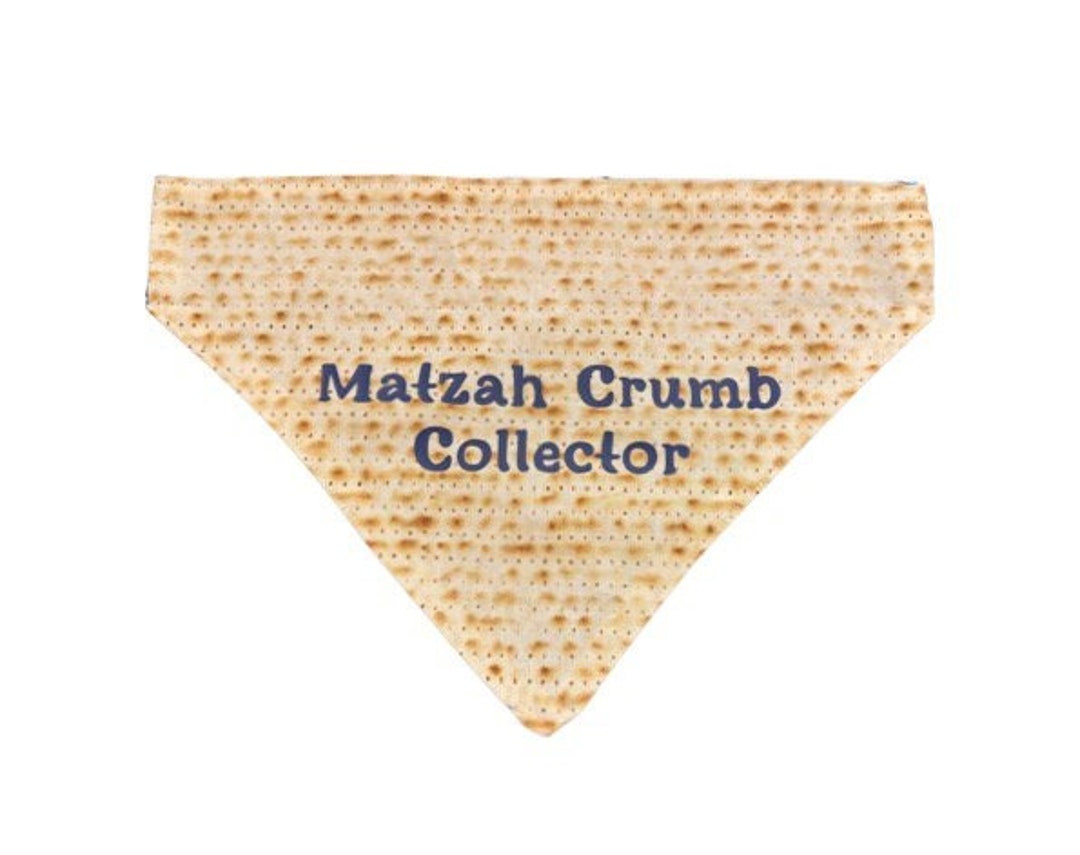 Matzah Crumb Collector! Passover Dog Bandana Over the Collar Design - Etsy