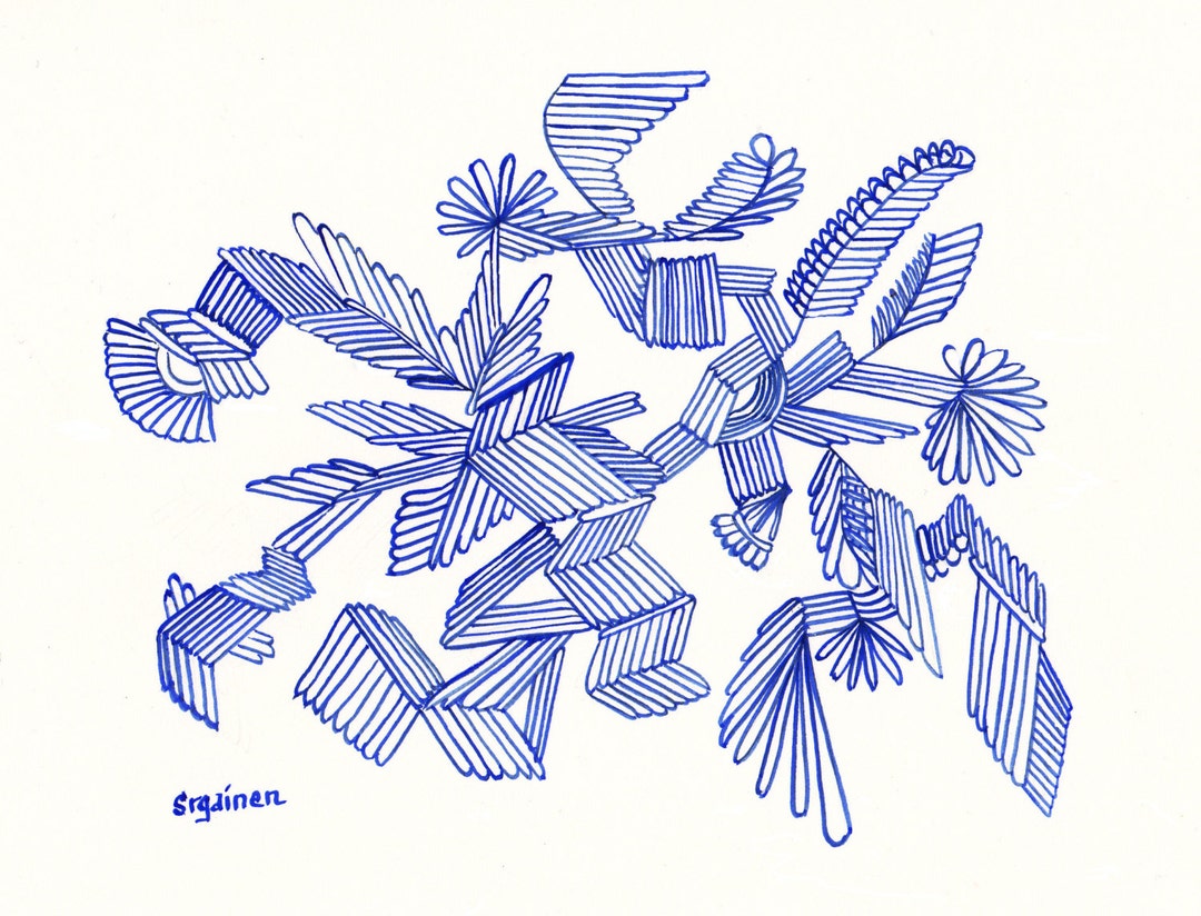 Crystal, Flying Crystal, Crystal Abstract, Ultramarine Flying Crystal ...