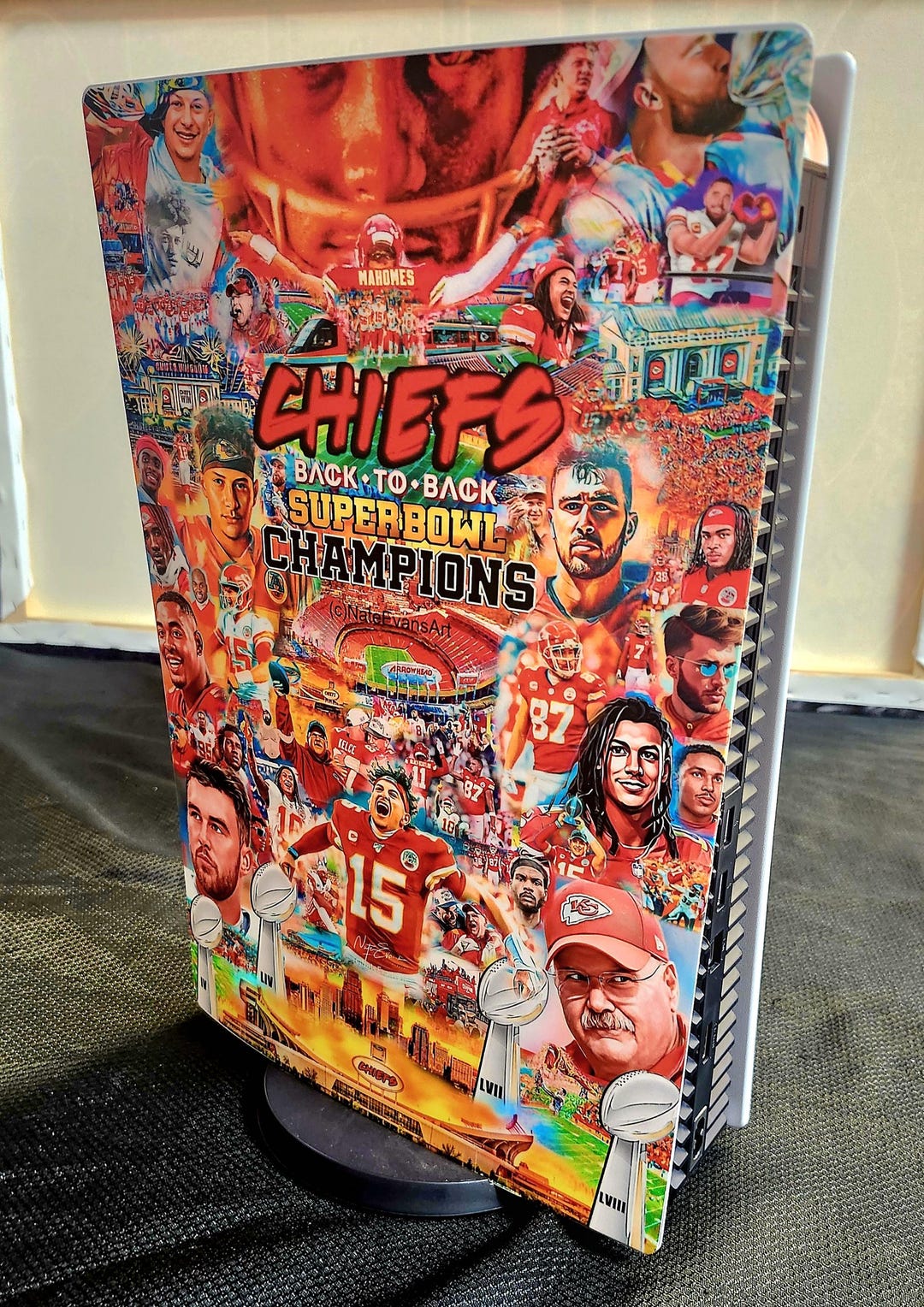 CHIEFS PLAYSTATION 5 Decal - Etsy