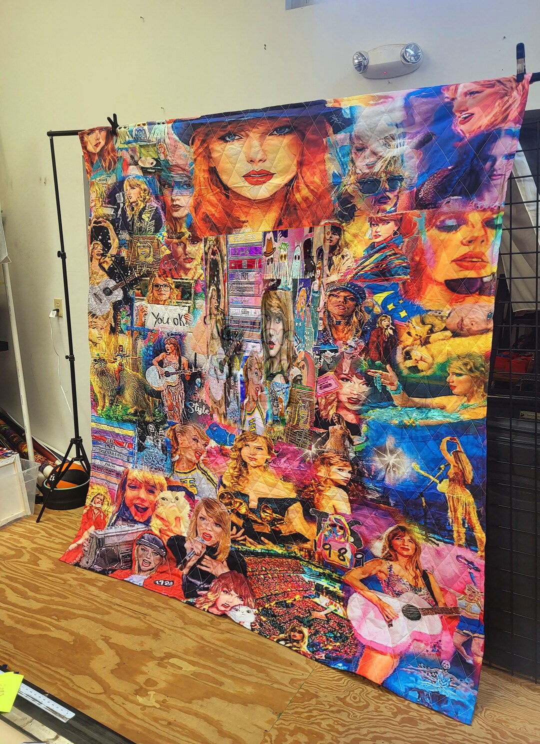 TAYLOR SWIFT Quilt, Queen 83 X 87 - Etsy