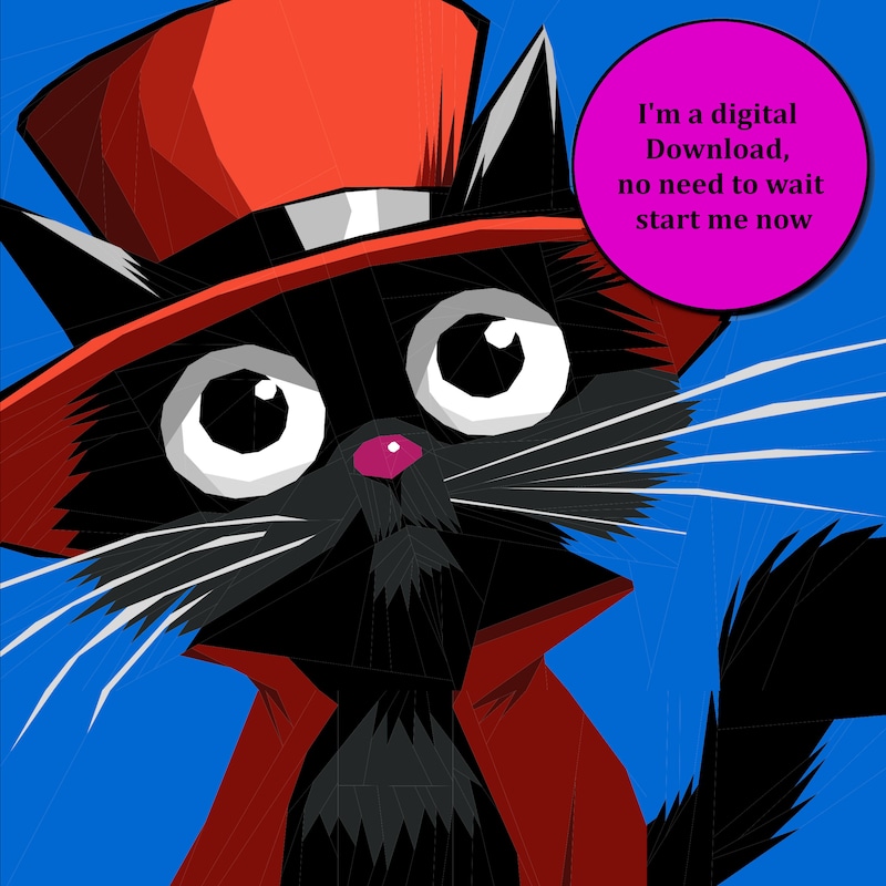 Cat Quilt Top Pattern - Etsy