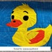 Rubber Ducky Quilt Block Pattern: FPP Foundation Paper Piecing (digital ...