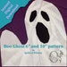 Boo Ghost Fpp Quilt Block Pattern 6" and 10" Included, Foundation Paper ...